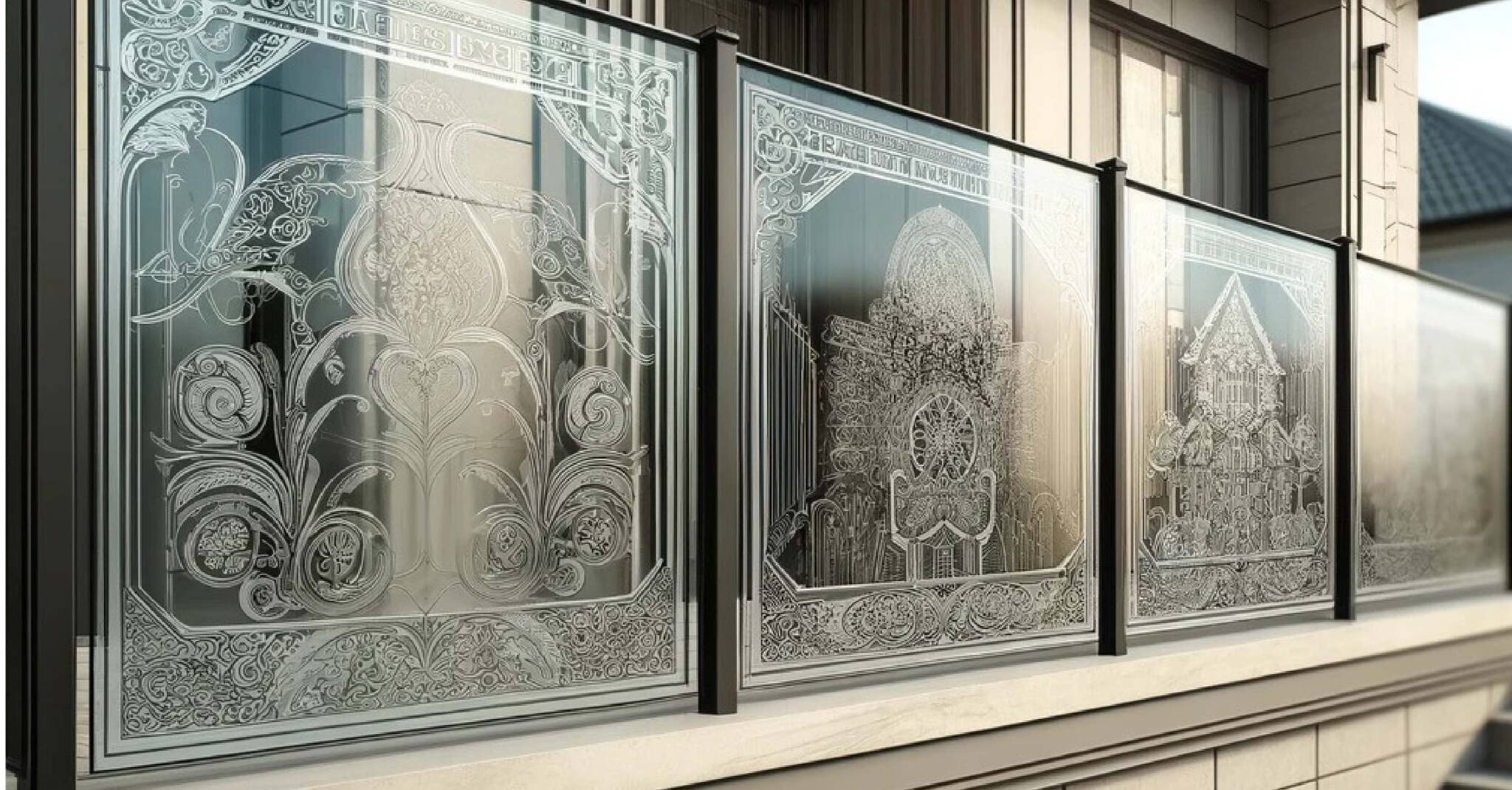 15 Modern Glass Railing Designs for Balconies in 2024